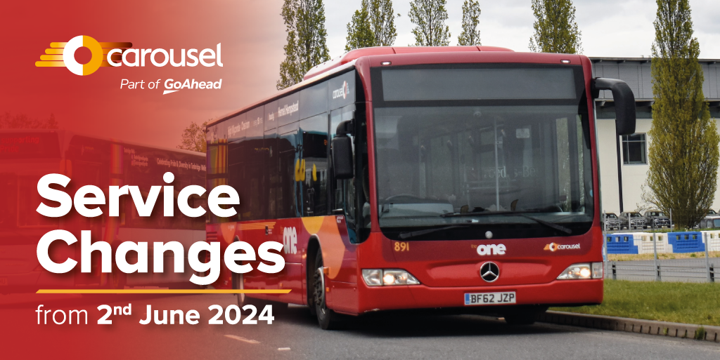 Service Changes from June 2024 - Carousel Buses